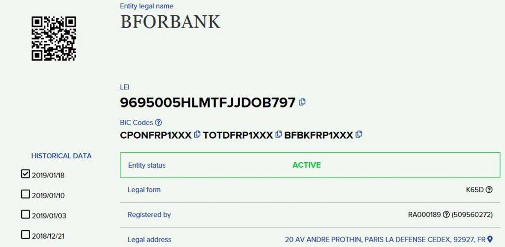 LEI and other identifiers | LEI.info